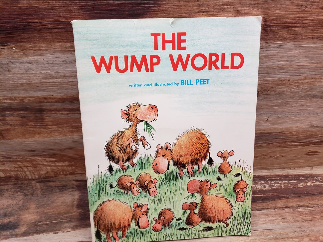 Vintage Wump World Book 1970 Bill Peet, Vintage Kids Book - Etsy