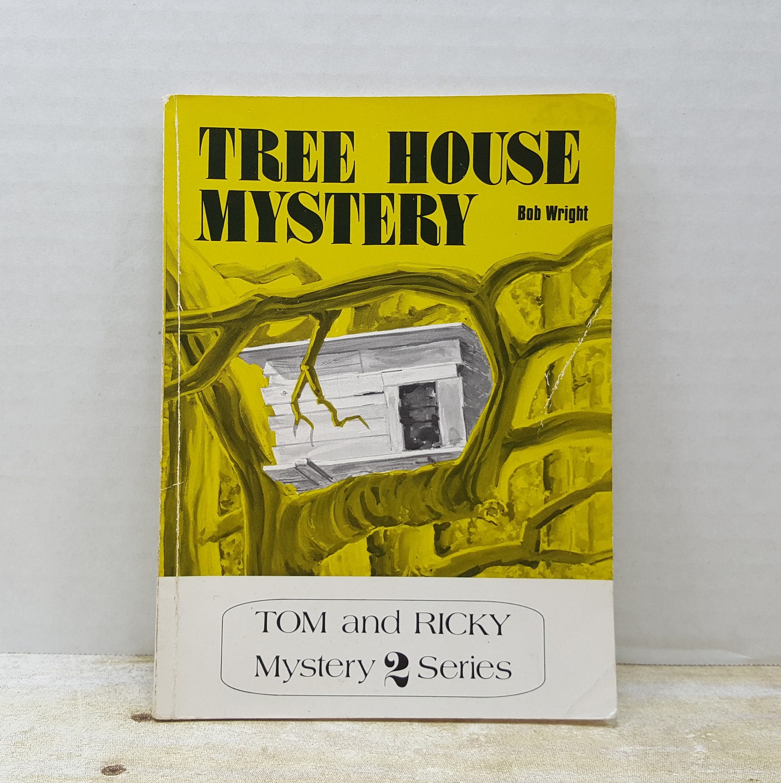Tree House Mystery,1983, Tom and Ricky Mystery 2 Series, Bob Wright ...
