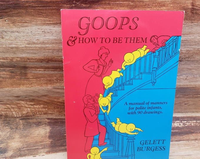 Goops and How to Be Them - Etsy
