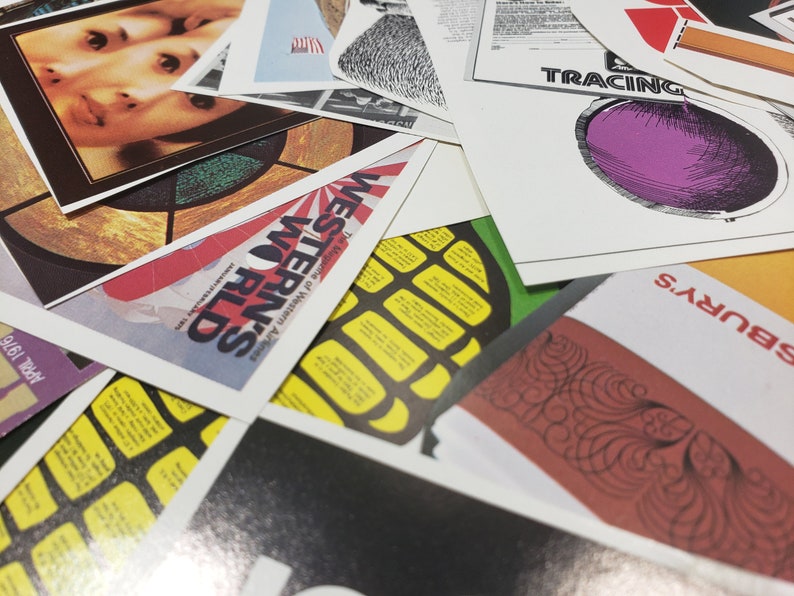 Over 70 Pieces of Vintage Marketing Ephemera 1960s Vintage Ephemera - Etsy
