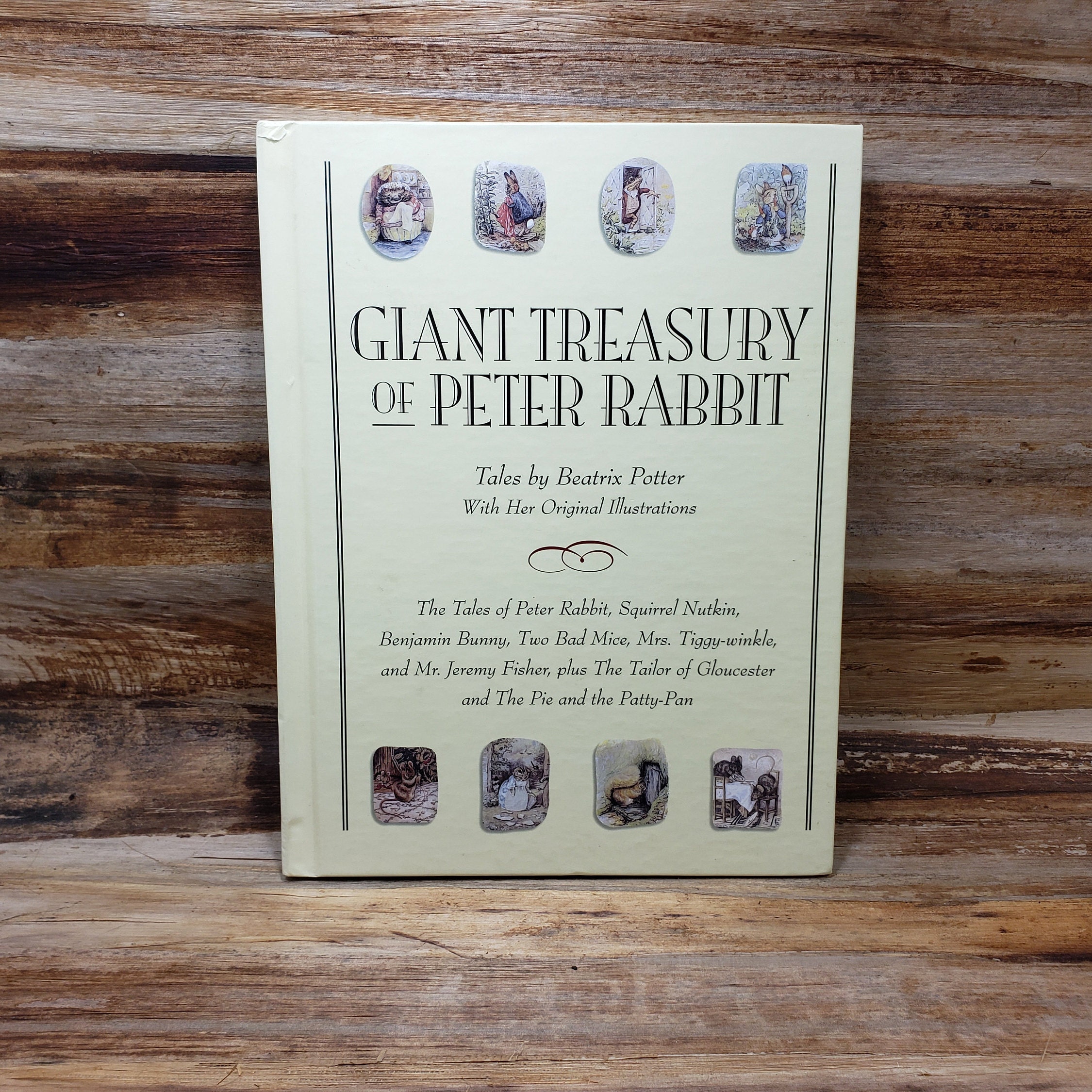Giant Treasury of Peter Rabbit, 1988, Beatrix Potter, Vintage Kids Book ...