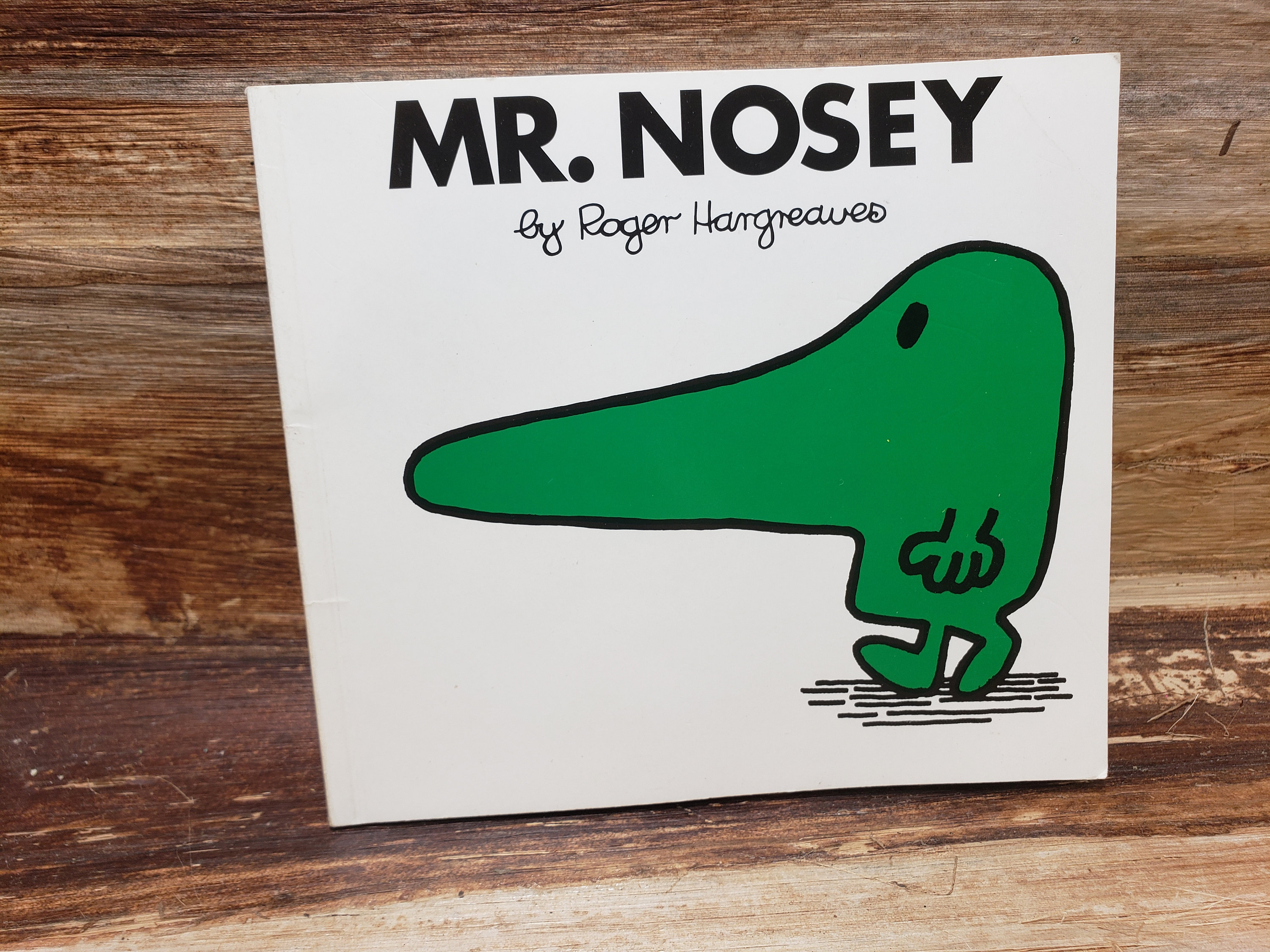 Mr Nosey , Roger Hargreaves , Mr Men Book, Vintage Kids Book - Etsy