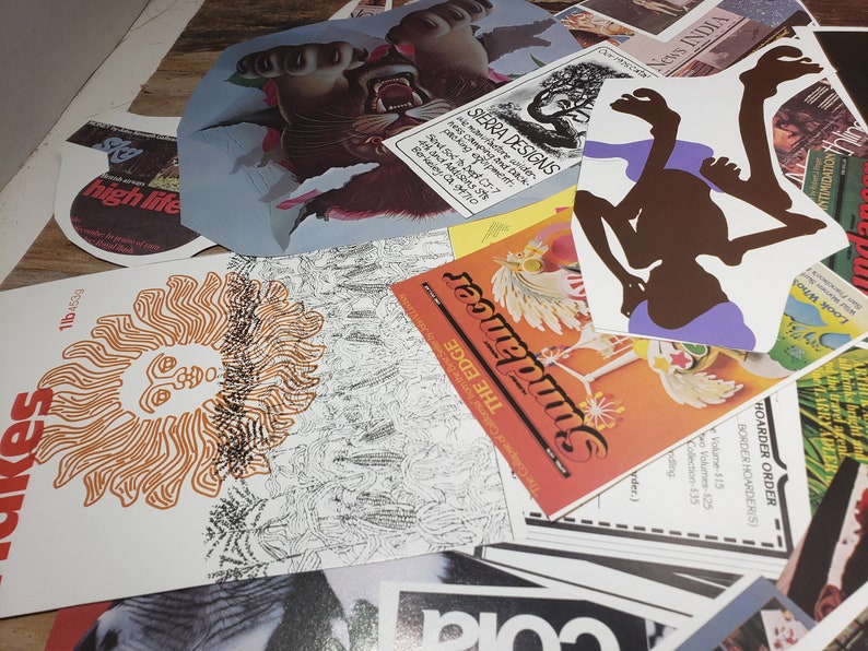 Over 70 Pieces of Vintage Marketing Ephemera 1960s Vintage Ephemera - Etsy