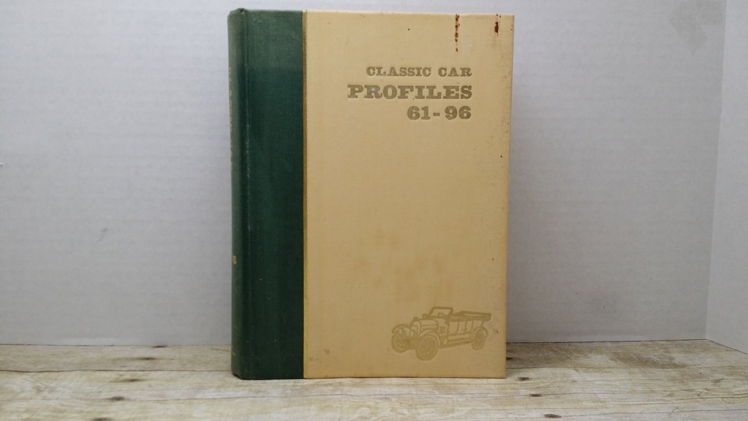 Classic Car Profiles, 61-96, Volume 3, Vintage Car Book - Etsy