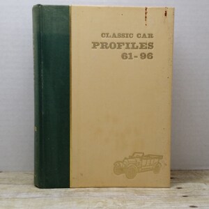 Classic Car Profiles, 61-96, Volume 3, Vintage Car Book - Etsy