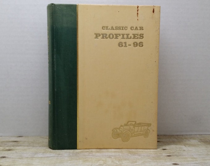 Classic Car Profiles, 61-96, Volume 3, Vintage Car Book - Etsy