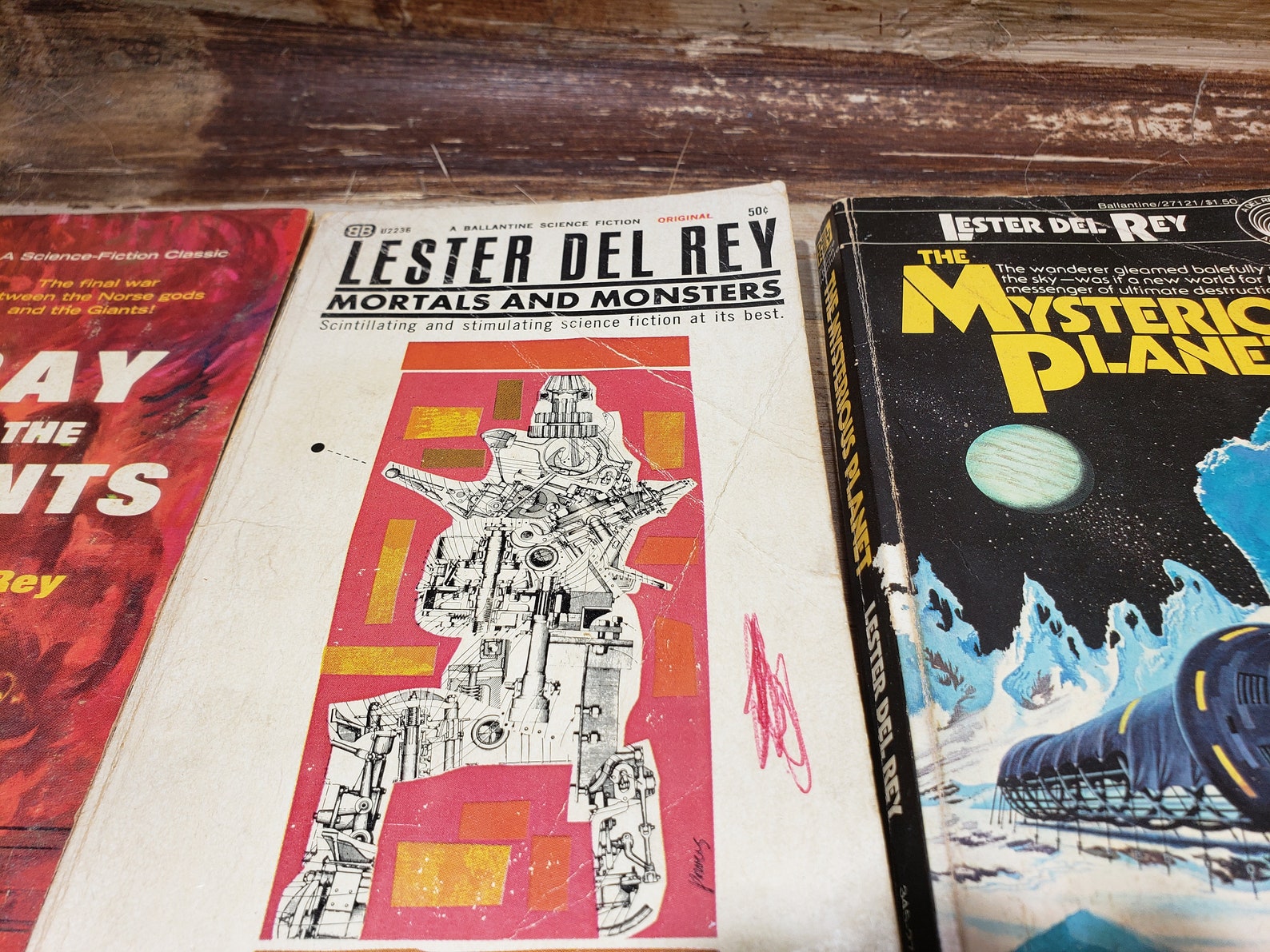 Set of 4 Lester Del Rey Sci Fi Books 1960s READ DESCRIPTION - Etsy