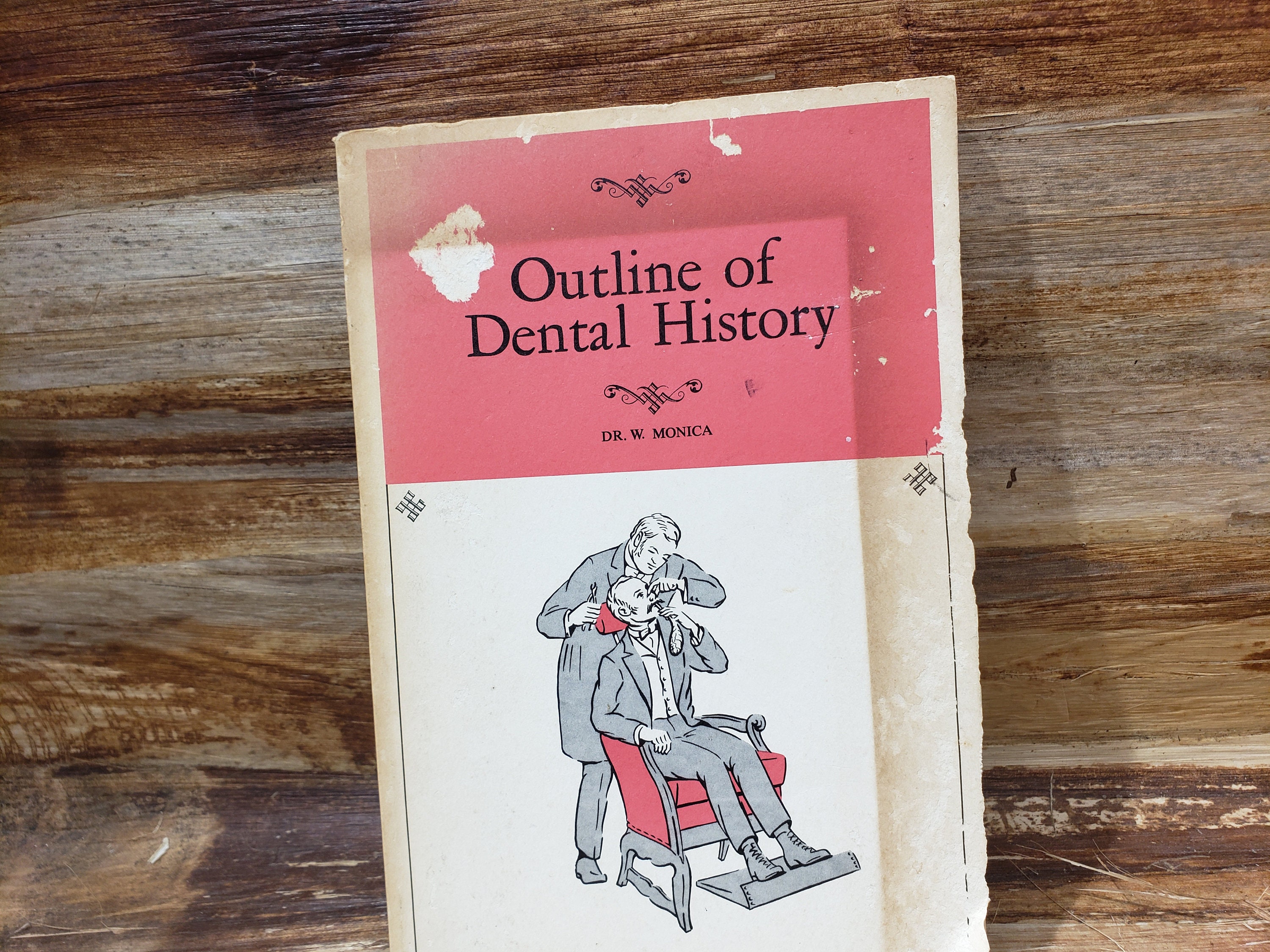 Rare ,outline of Dental History Book, 1972, Vintage Dental Book - Etsy