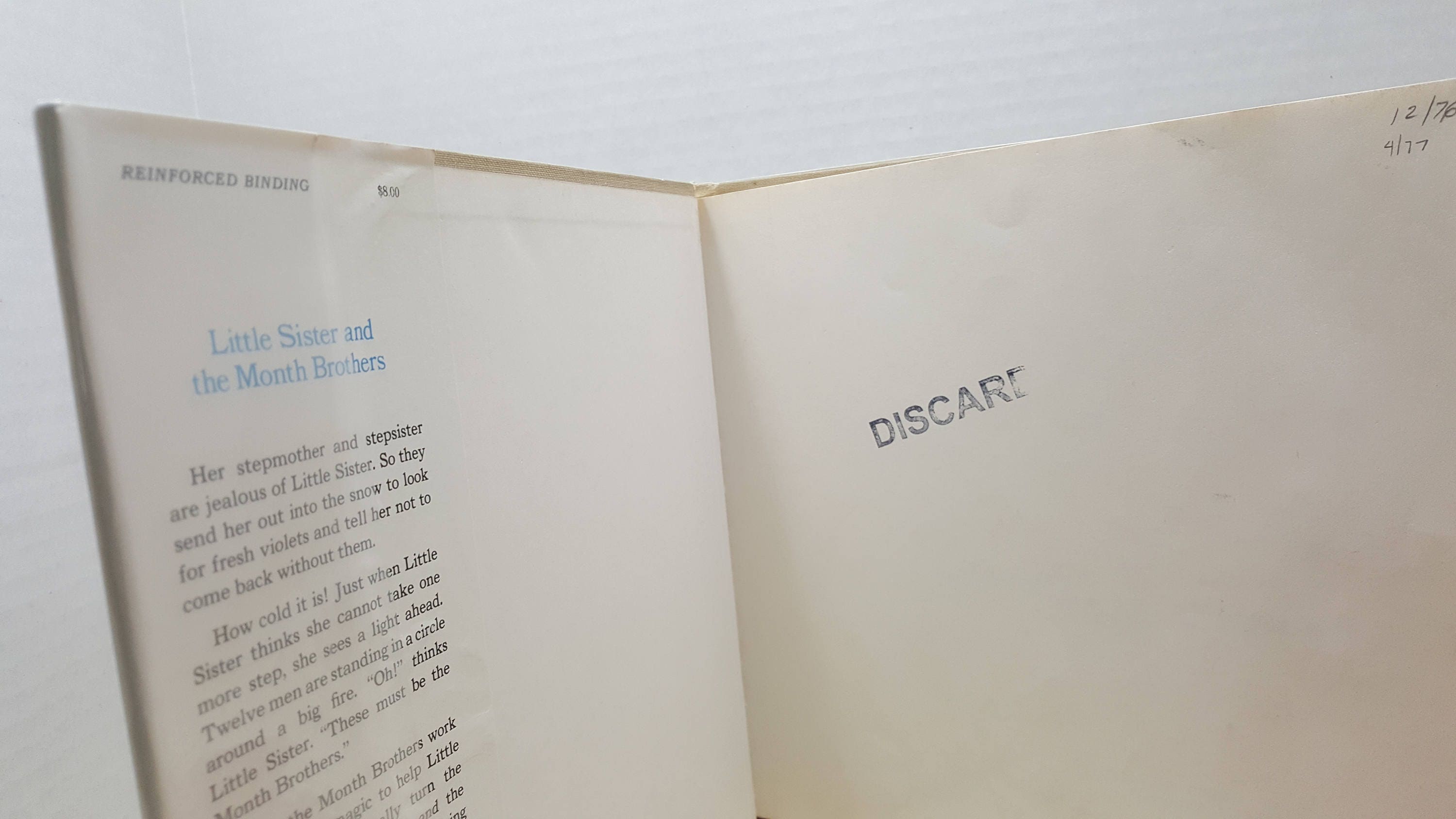 Little Sister and the Month Brothers, 1976, Beatrice Schenk De Regniers ...