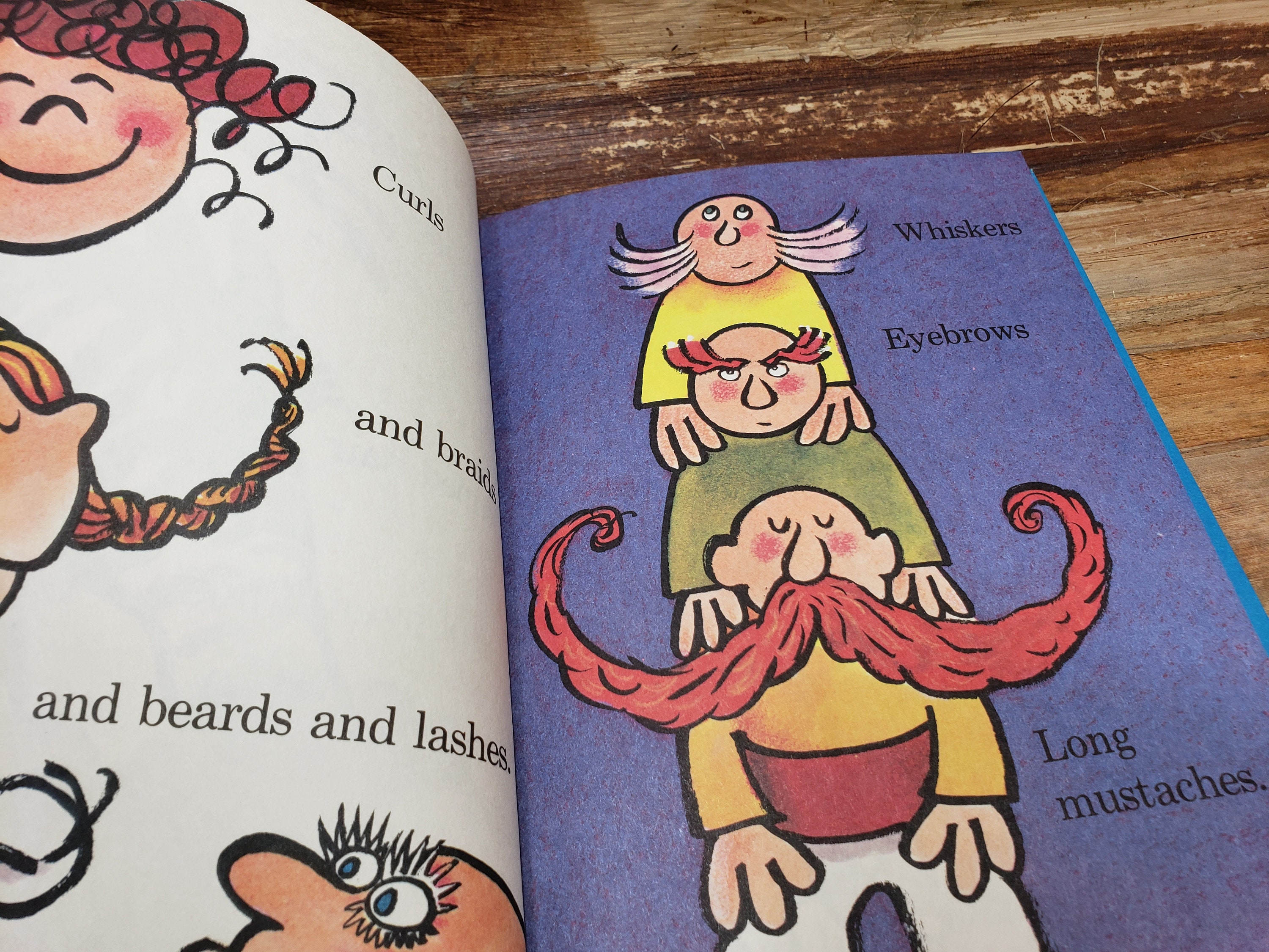 The Hair Book 1979 Graham Tether Roy Mckie Vintage Kids - Etsy