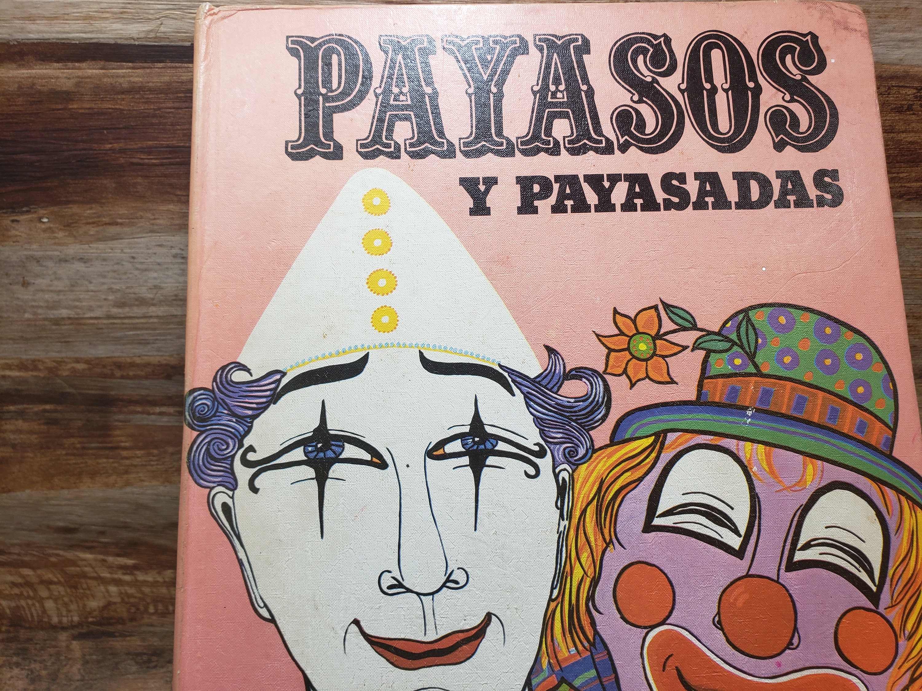 Payasos, Y Payasadas, 1978, Vintage Spanish Clown Book, Retro Spanish ...