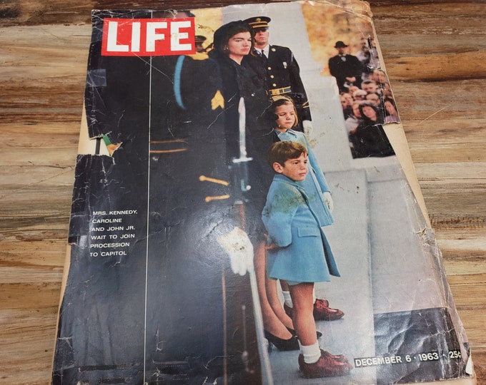 LIFE Magazine, December 6, 1963 READ DESCRIPTIONS, Vintage Magazine - Etsy