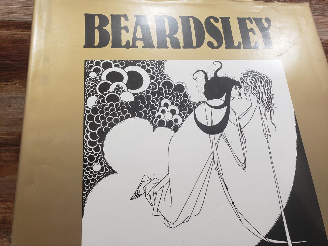 Vintage Beardsley Art Book - Etsy