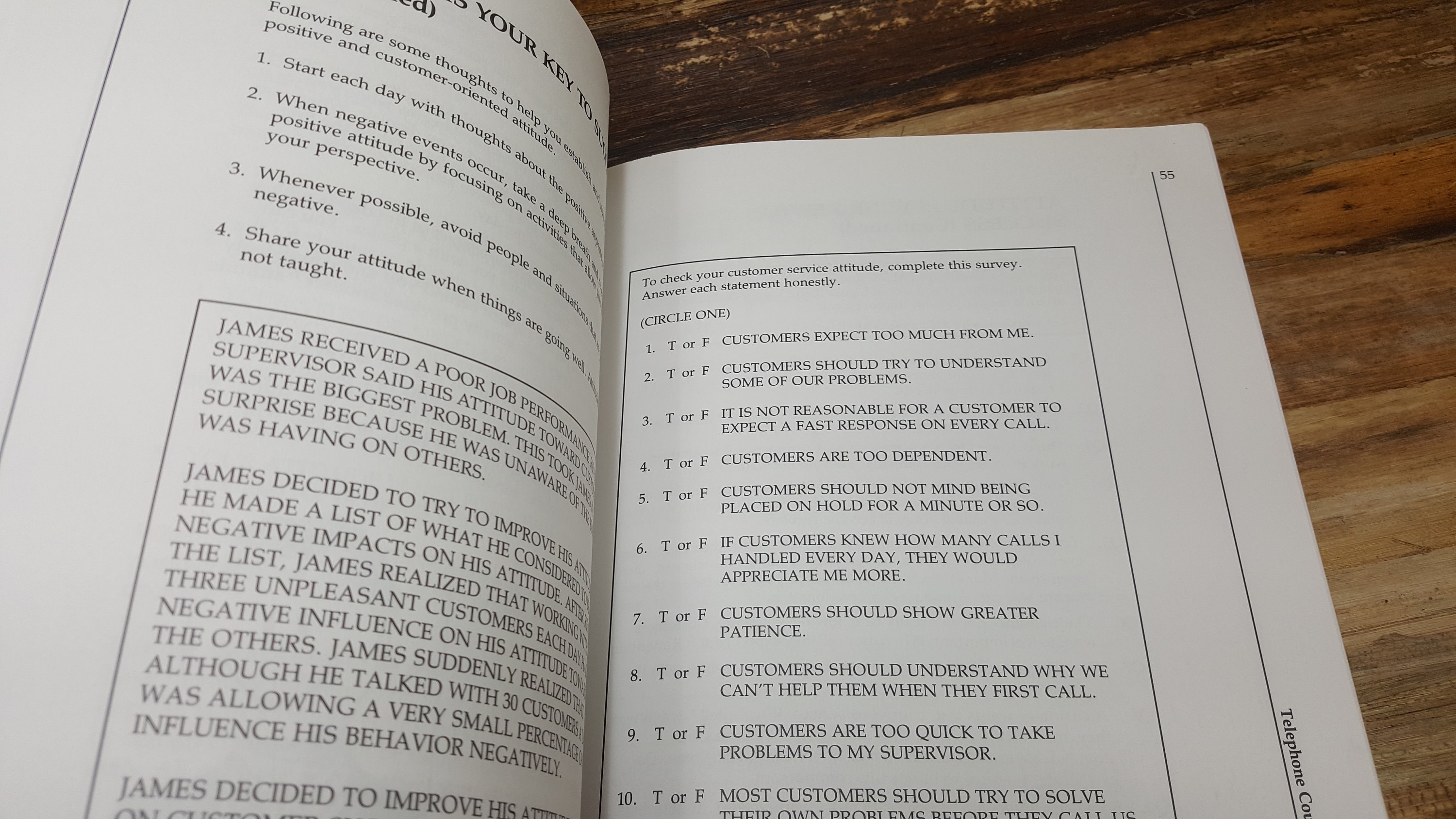 Telephone Courtesy and Customer Service, 1990, Lloyd Finch, Vintage ...