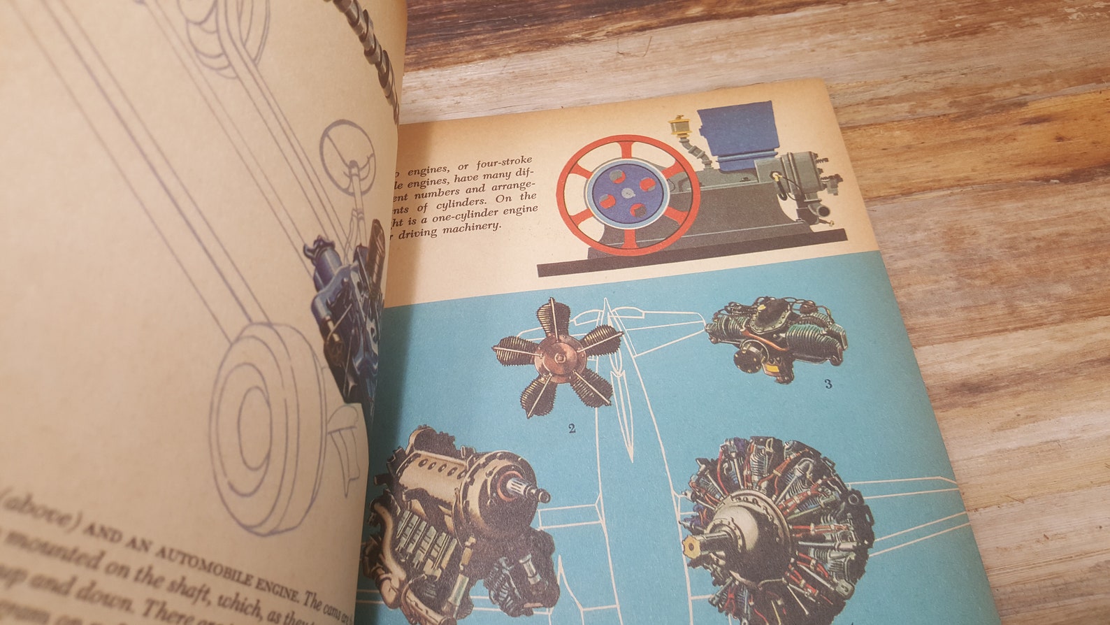 Engines, 1959, Golden Library of Knowledge, Vintage Kids Book, Mid ...