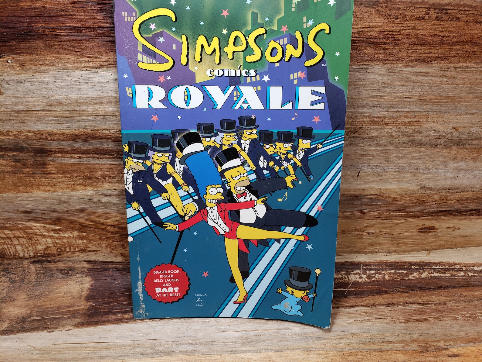 Simpsons Comics Royale, 2001 Vintage Simpsons - Etsy