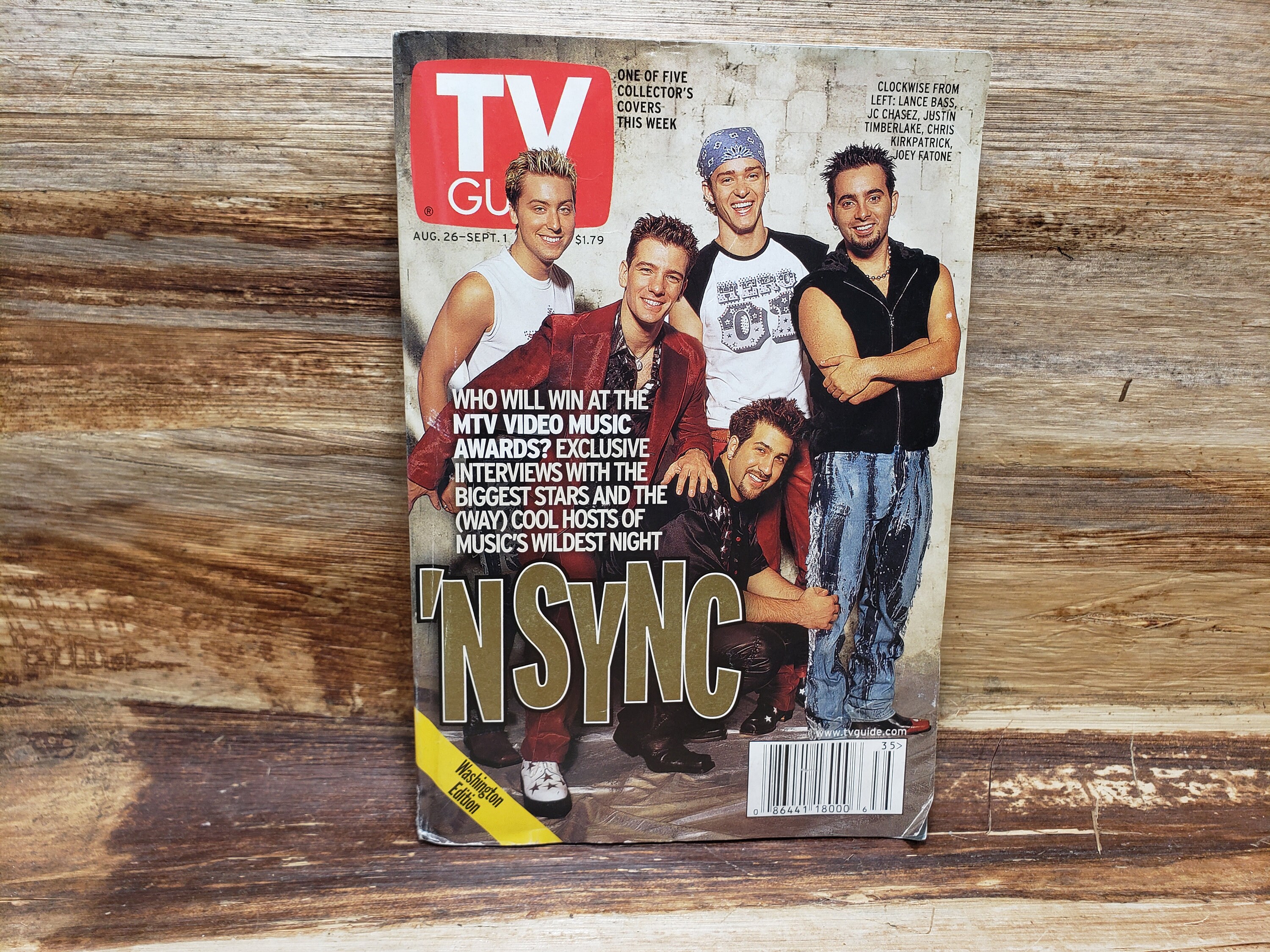 Vintage TV Guide, 'N Sync, Aug 26-sept 1, 2000 - Etsy