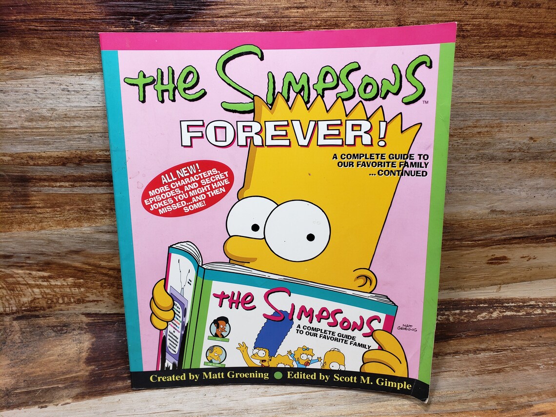 The Simpsons Forever, 1999, Vintage Simpson Comic - Etsy