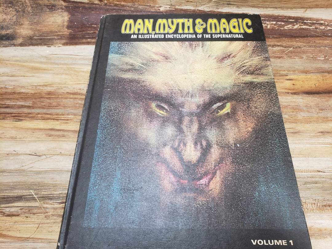 Man, Myth and Magic, 1970 Vintage Supernatural Book Volume 1 - Etsy