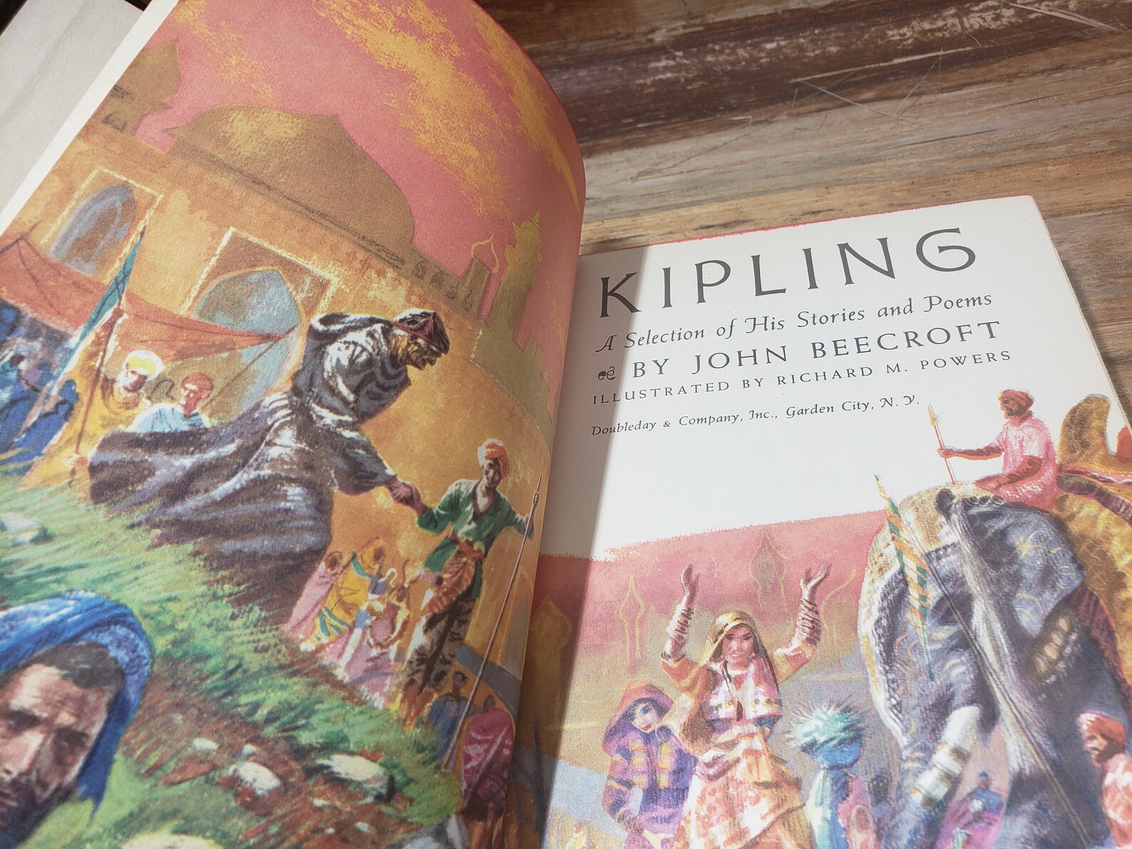 Kipling , 1956 a Selection of His Stories and Poems , John Beecroft ...