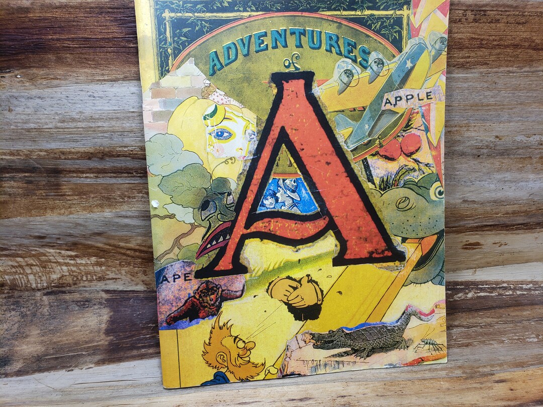 Adventures A to Z Love Letters, 1973, Bruce Helander, Vintage Book - Etsy