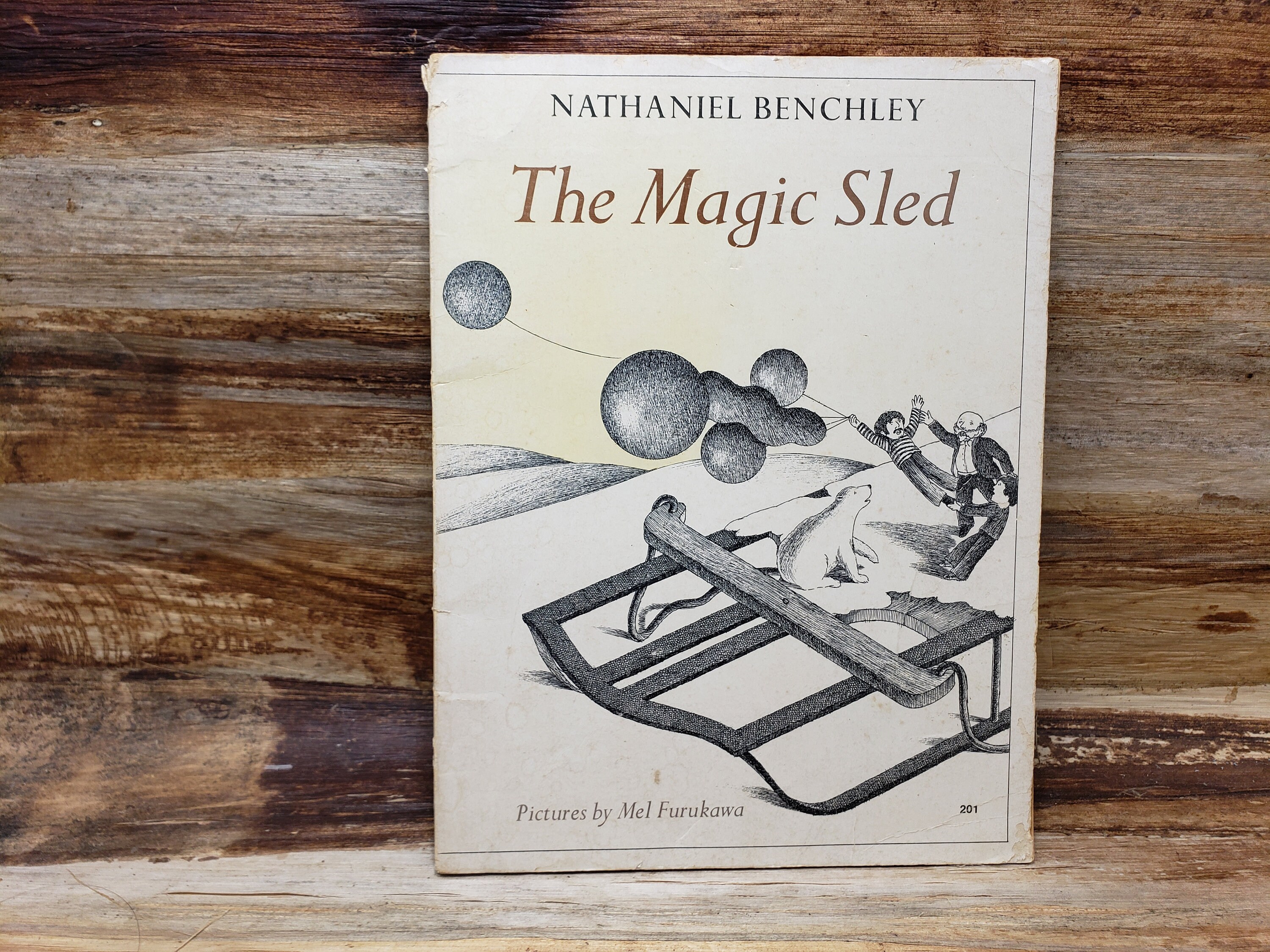 The Magic Sled, 1977, Nathaniel Benchley, Mel Furukawa, Vintage Kids ...