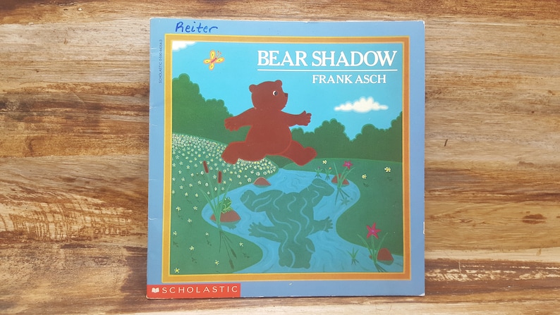 Bear Shadow, 1985, Frank Asch, Vintage Kids Book - Etsy