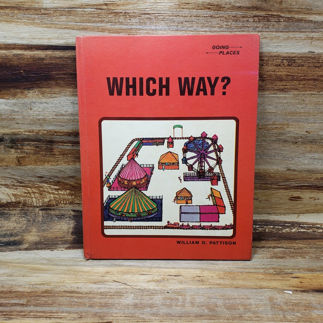 Which Way 1966 Going Places Vintage Kids Book School - Etsy