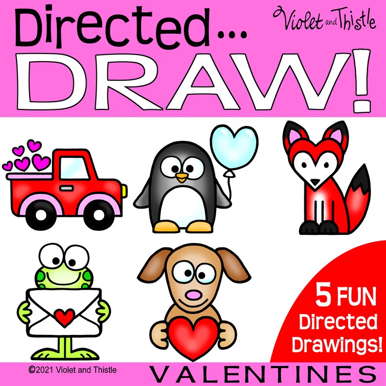 Directed Drawing for Kids Learn How to Draw Step by Step Draw Guides ...