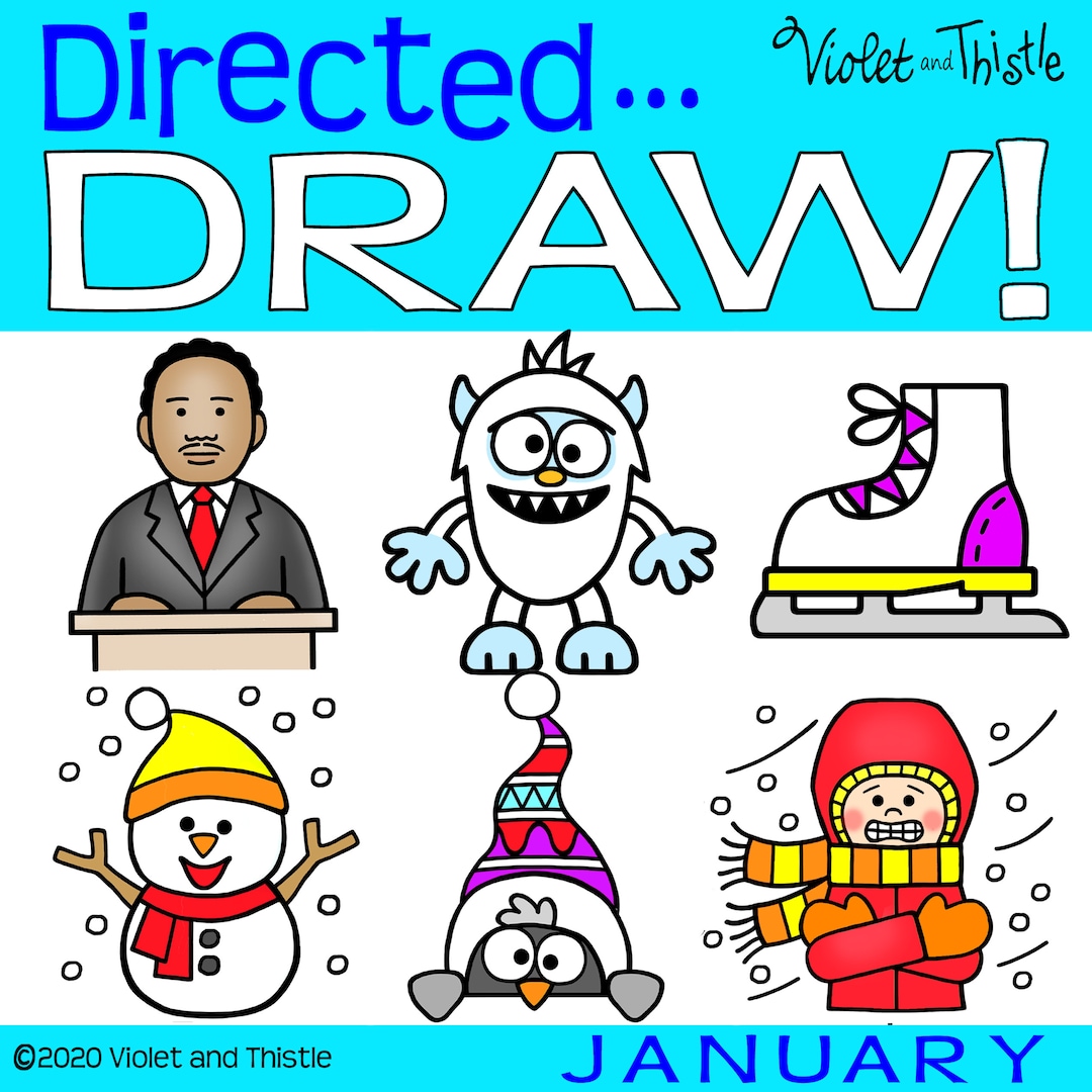 Directed Drawing for Kids Learn How to Draw Step by Step Draw Guides ...