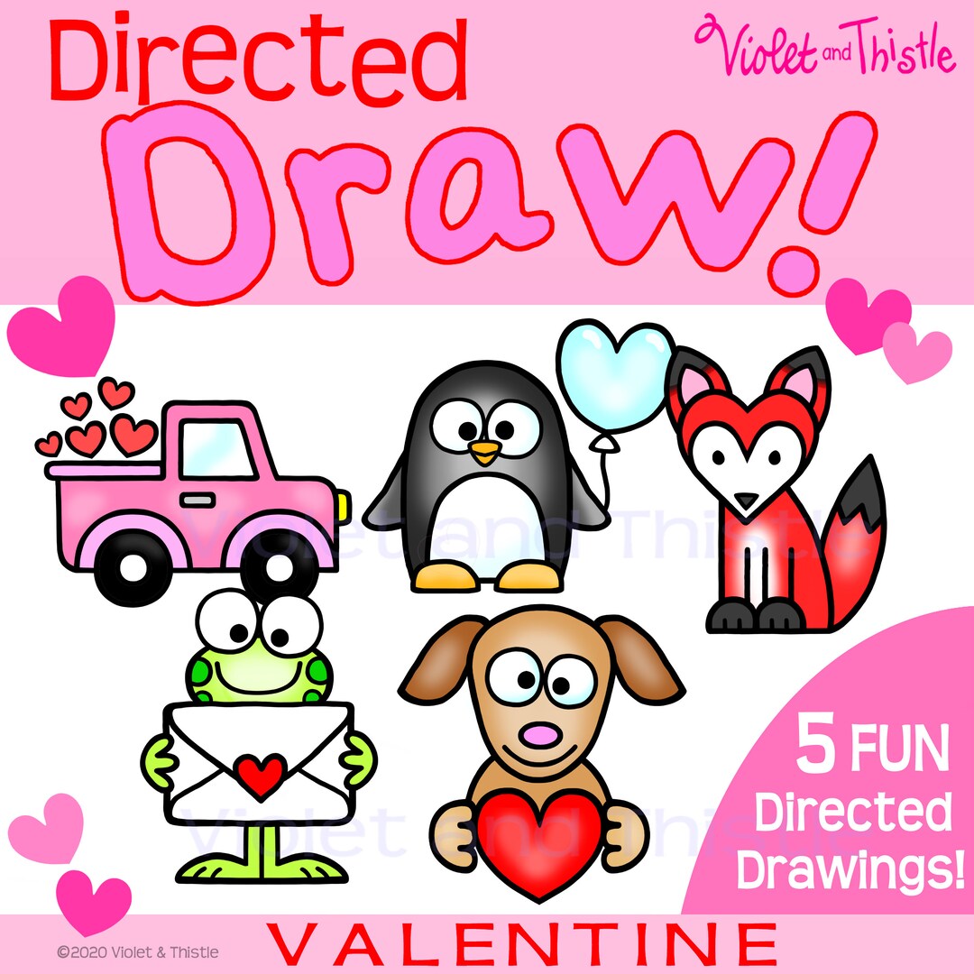 Directed Drawing Kids Learn How to Draw Step by Step Guides Printable ...