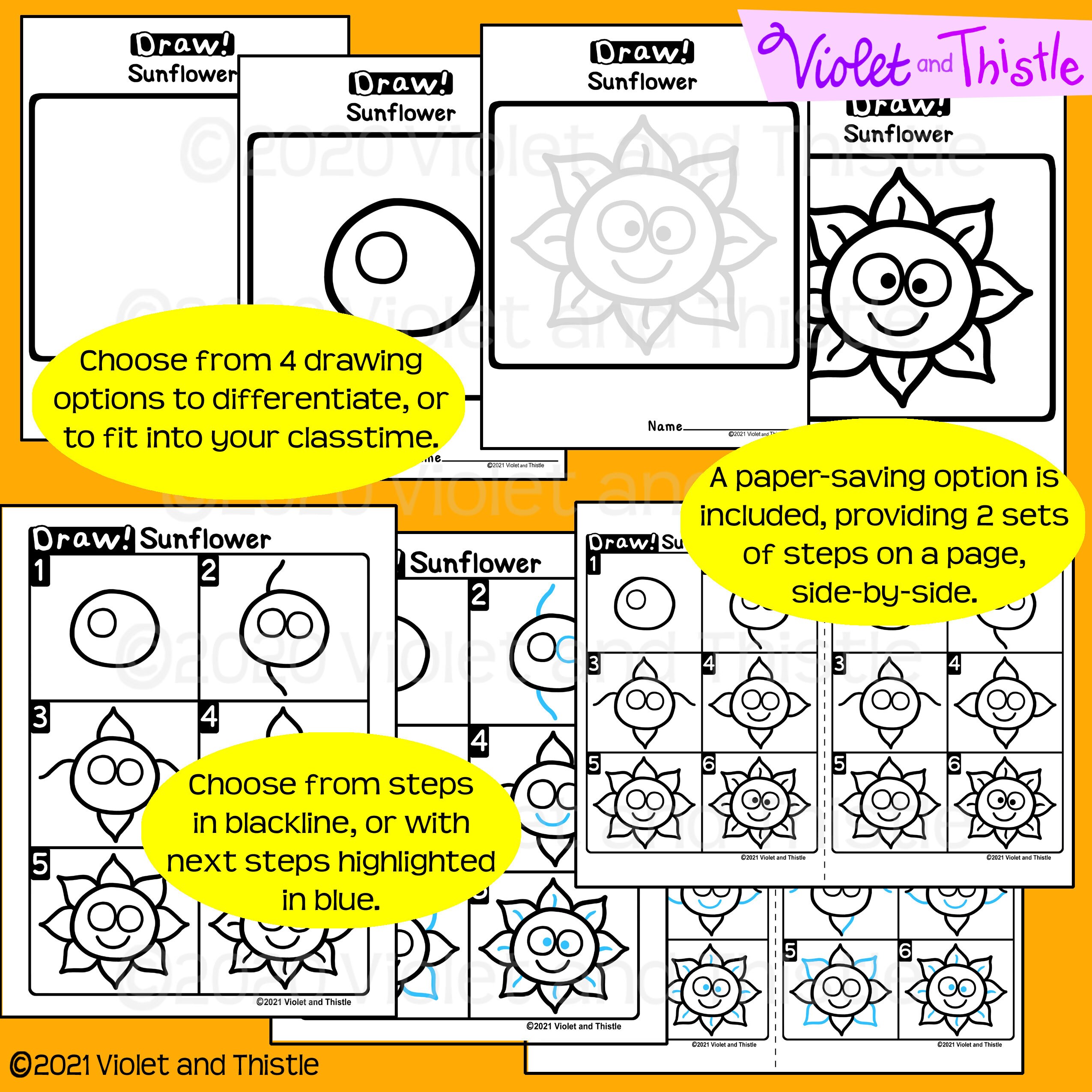 Directed Drawing Kids Learn How to Draw Step by Step Printable Fall ...