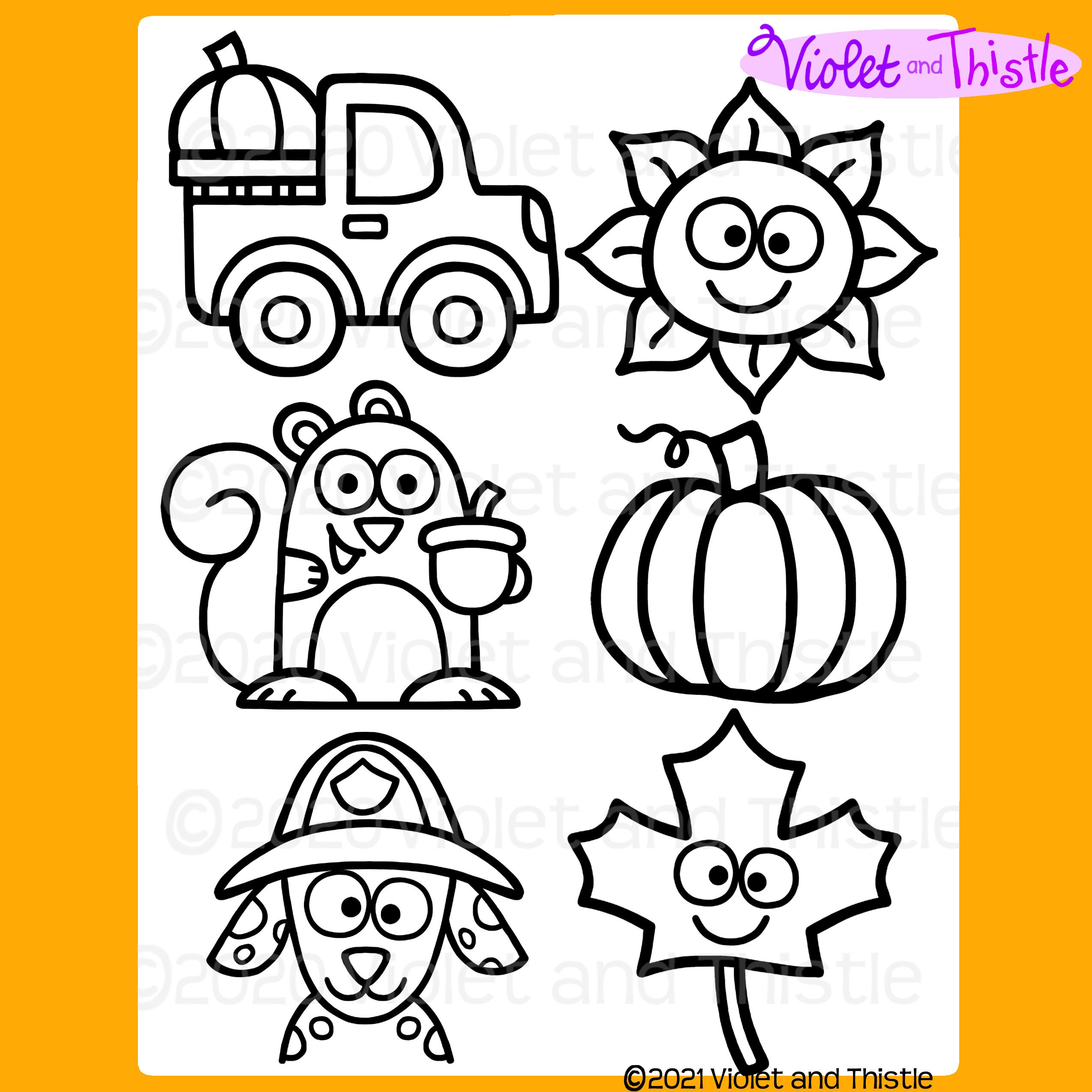 Directed Drawing Kids Learn How to Draw Step by Step Printable Fall ...
