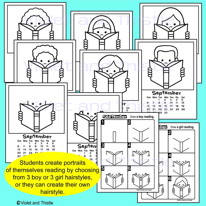 2026 2025 Directed Drawing Calendar for Kids Parent Christmas Gift for ...