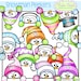 Snowman Clipart Peeking Snowmen Page Topper Clipart Snowwoman Clipart ...