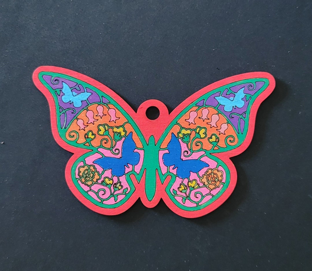 DIGITAL FILE - Glowforge Tested Customizable Butterfly, Laser Butterfly ...