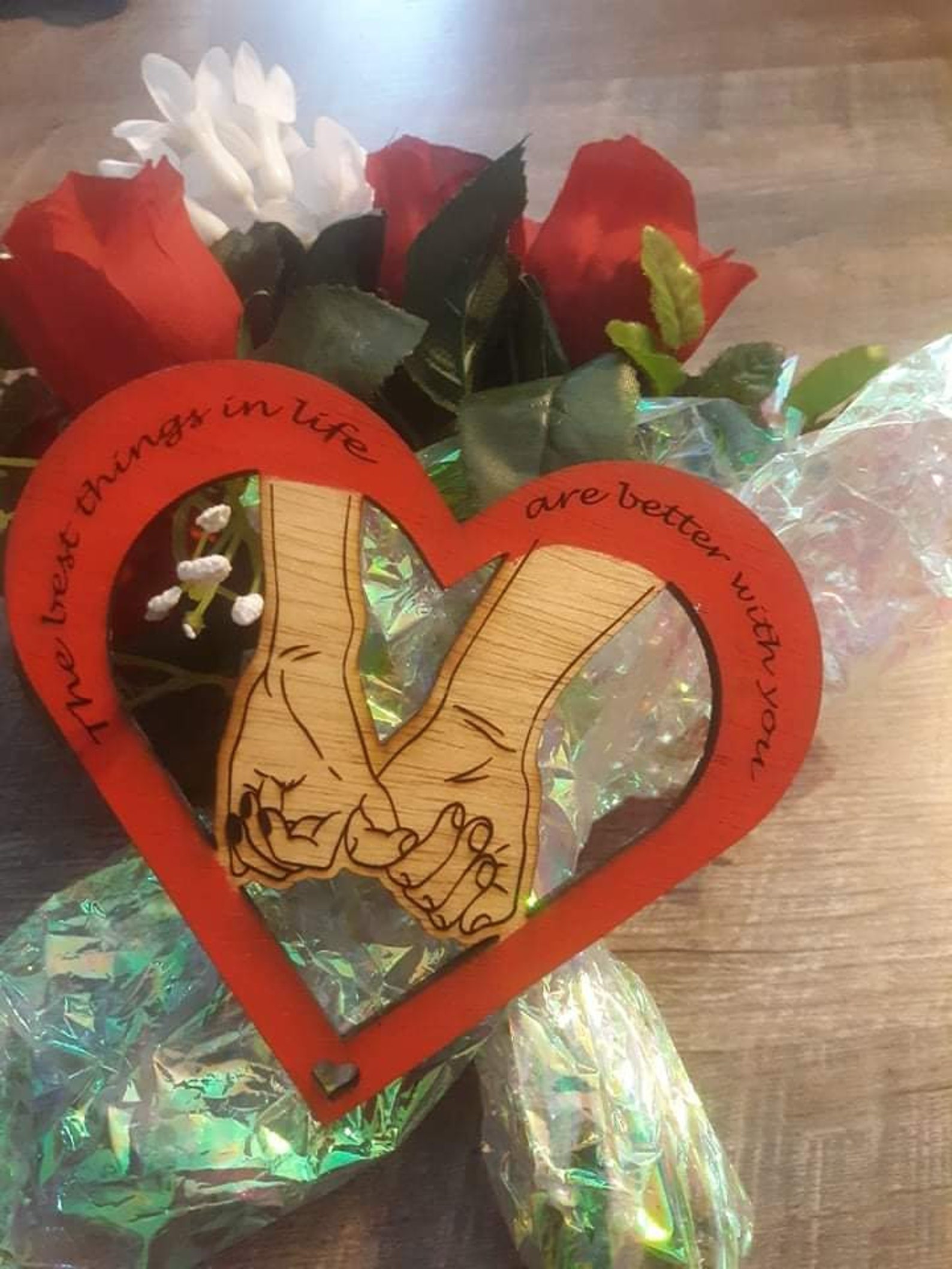 DIGITAL FILE - Customizable Heart Shaped Design, Glowforge Heart File ...