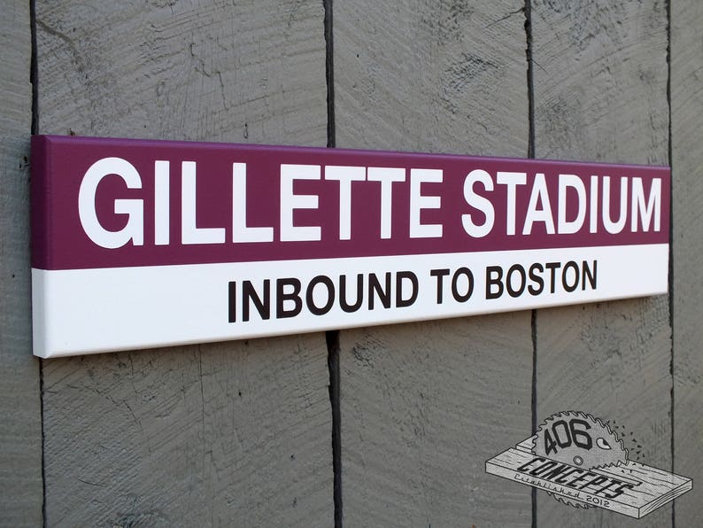 22 Officially Licensed Painted MBTA Station Sign | Etsy