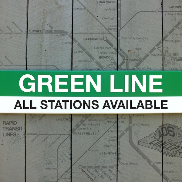 Custom Subway Sign - Etsy