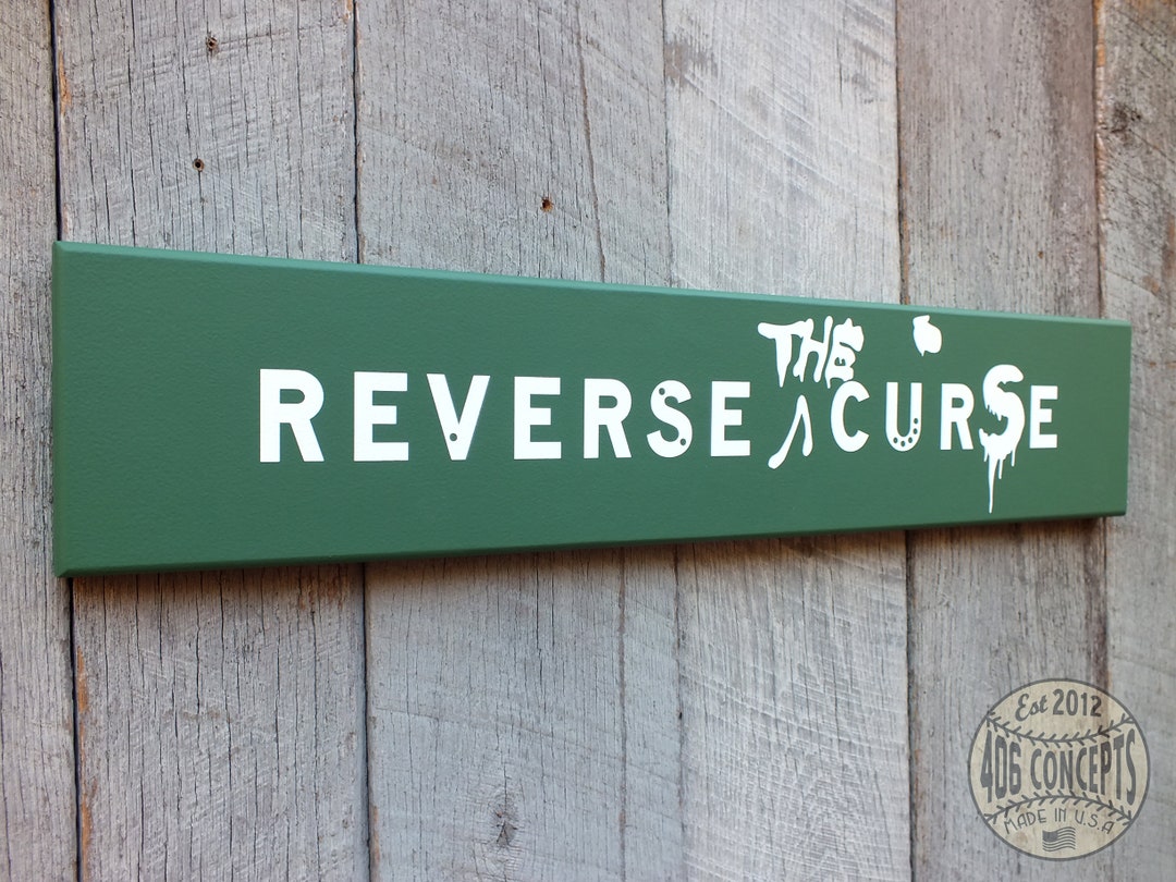 22" Painted Reverse the Curse Storrow Drive Sign Boston - Etsy