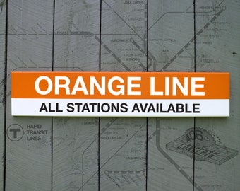 Mbta Sign | Etsy