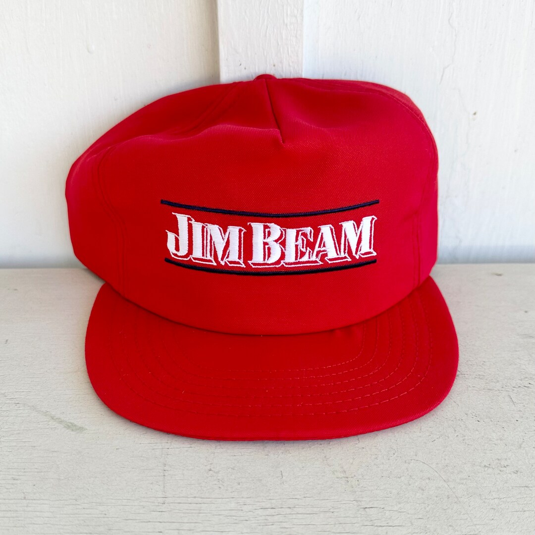 Vintage Jim Beam Snapback Hat - Etsy