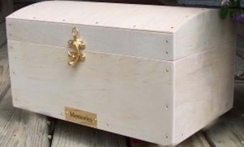 TREASURE CHEST HARDWARE Kit Includes Hinges and Screws Lid - Etsy