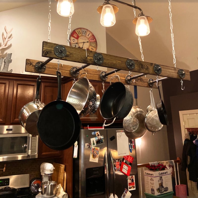 Ladder Pot Rack - Etsy