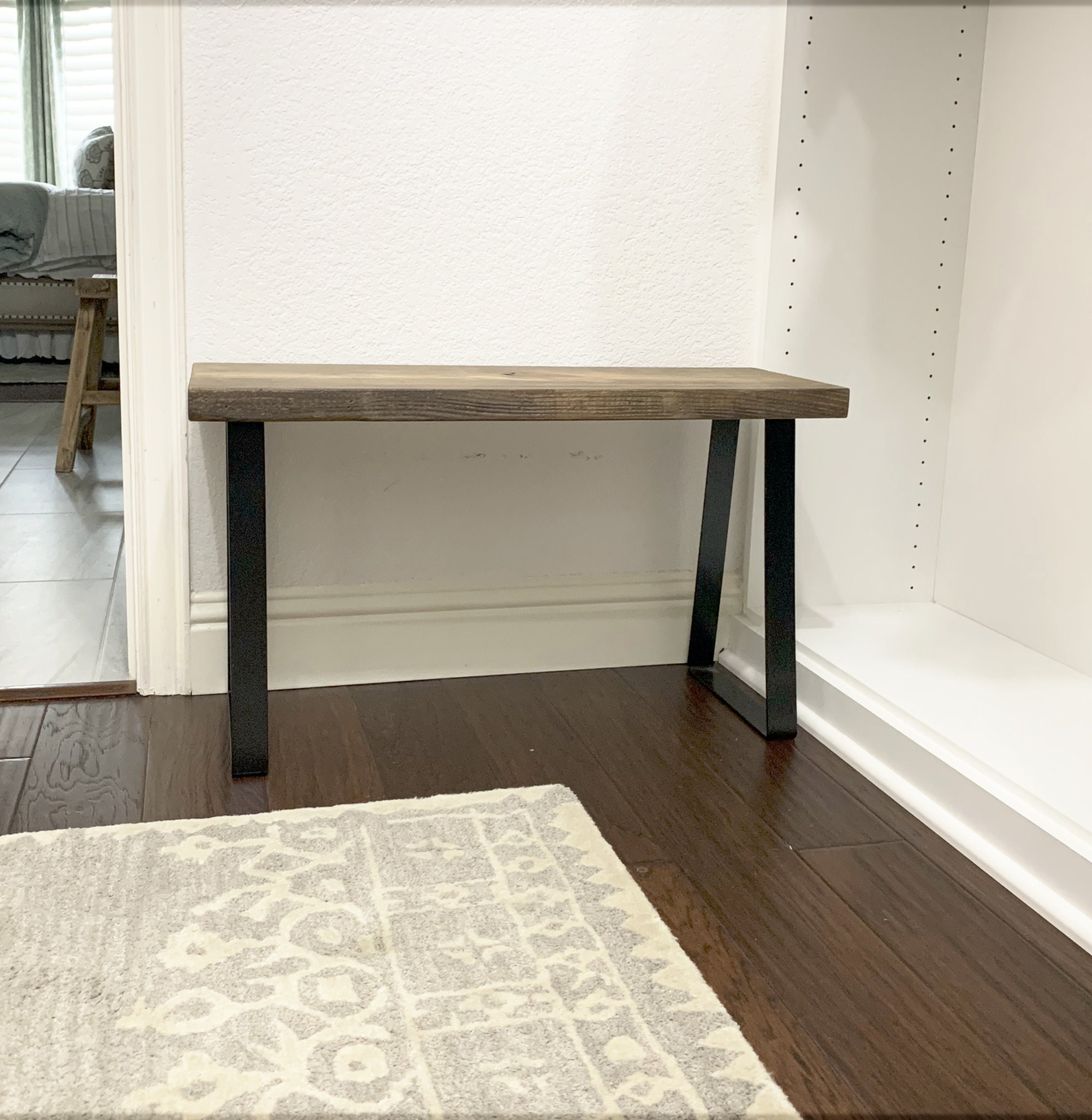 Furniture Home & Living Entryway Bench Office Dining Room Farmhouse ...