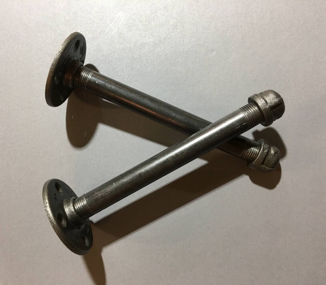 A Rustic Pipe Shelf Floating Farmhouse Decor Rustic Wood - Etsy