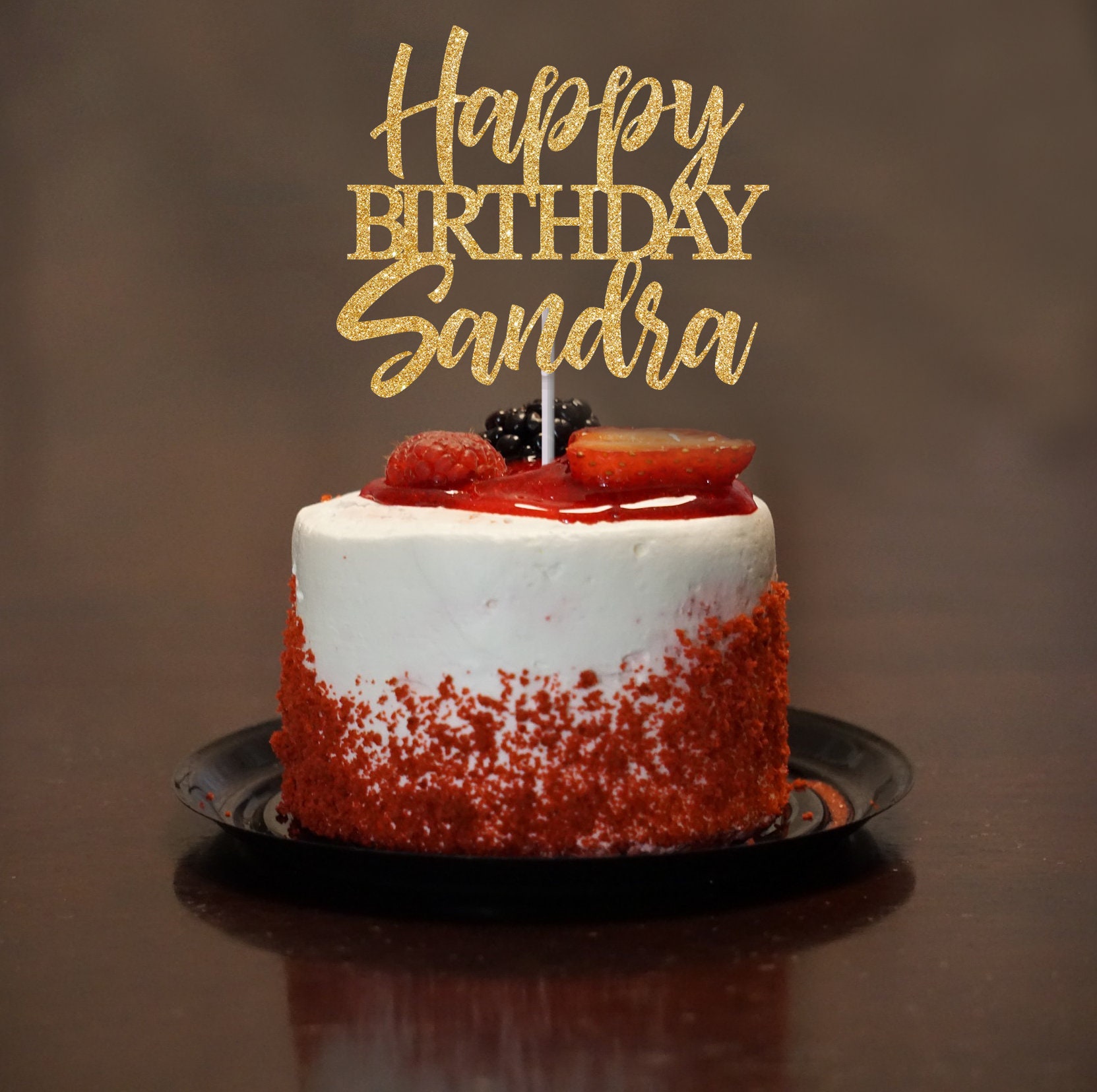 Happy Birthday Sandra Cake