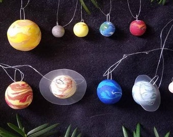 planets using clay