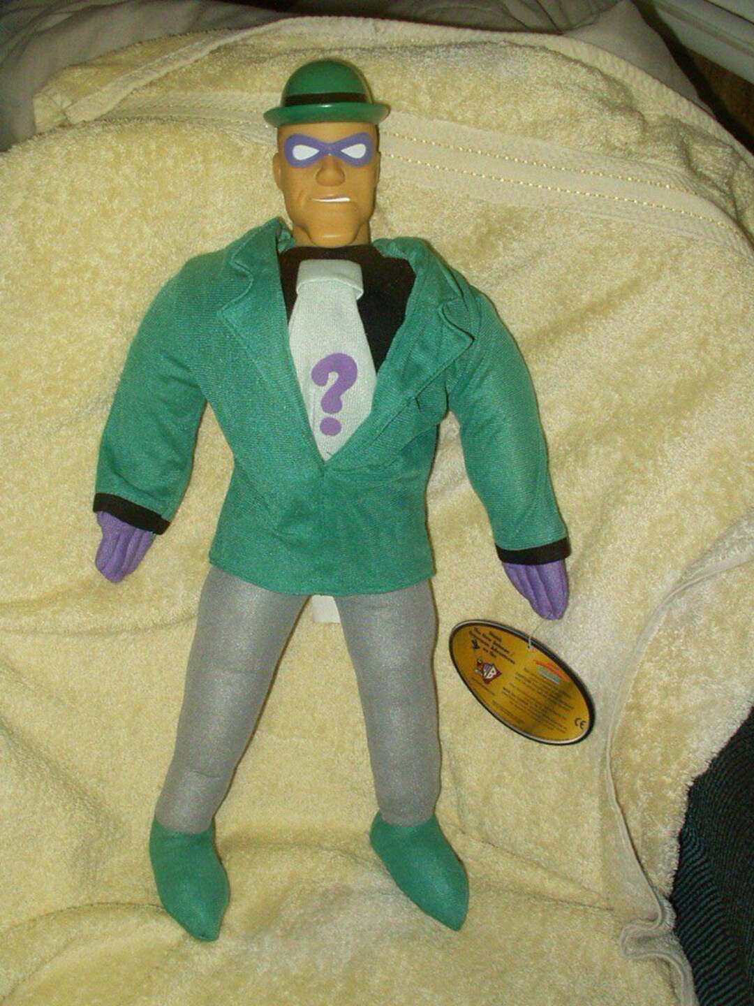 RIDDLER FROM BATMAN 19 Licensed Plush From 1998 New - Etsy