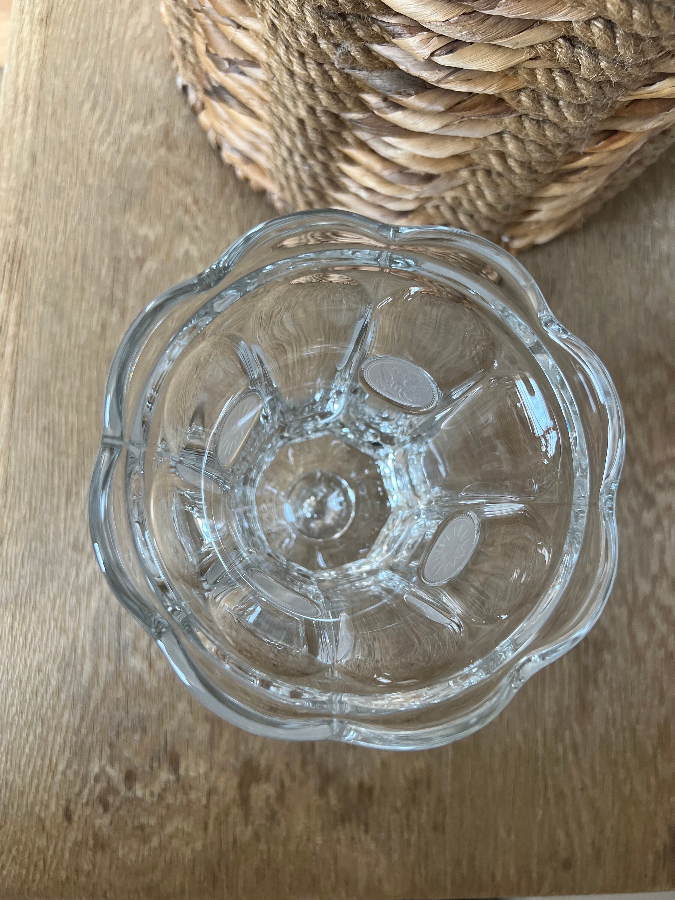 Vintage Clear Fostoria Coin Glass Pattern - Etsy